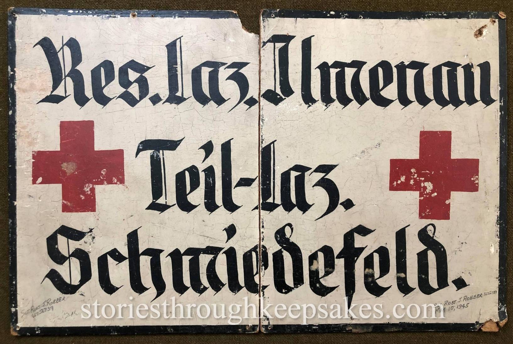 Nazi Germany's final days, and a GI's unique souvenir - Stories Through ...